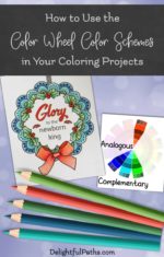 How to Use The Color Wheel Color Schemes in Your Coloring Projects ...
