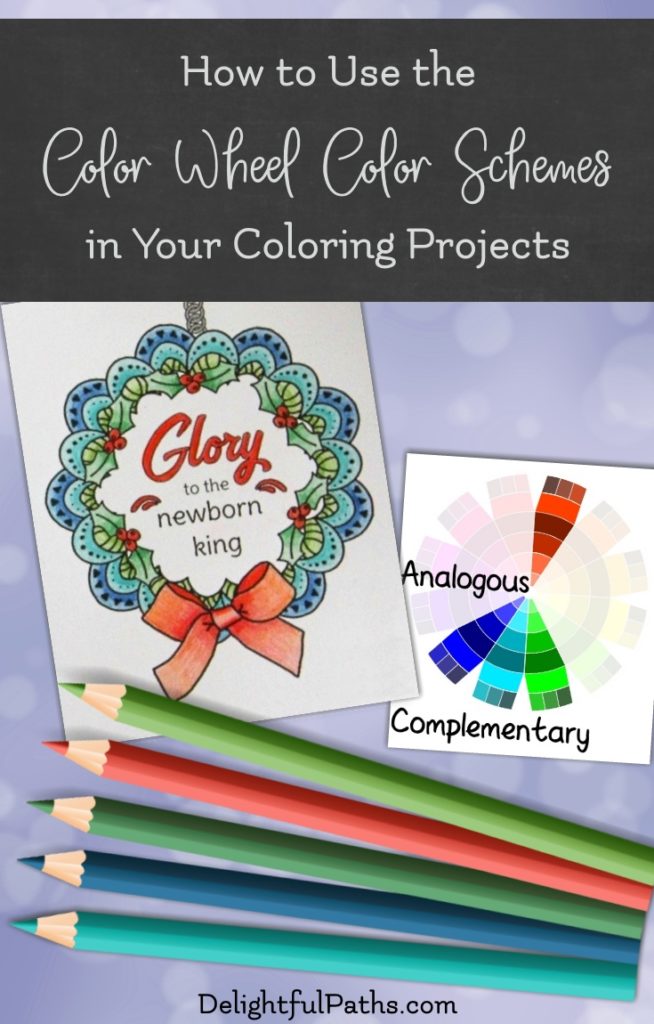 How to Use The Color Wheel Color Schemes in Your Coloring Projects ...