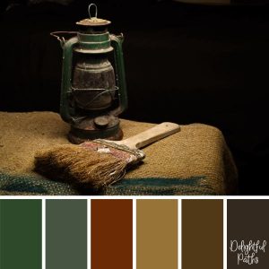Rustic Inspired Color Palettes - Delightful Paths