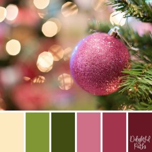 Christmas Color Palettes - Delightful Paths