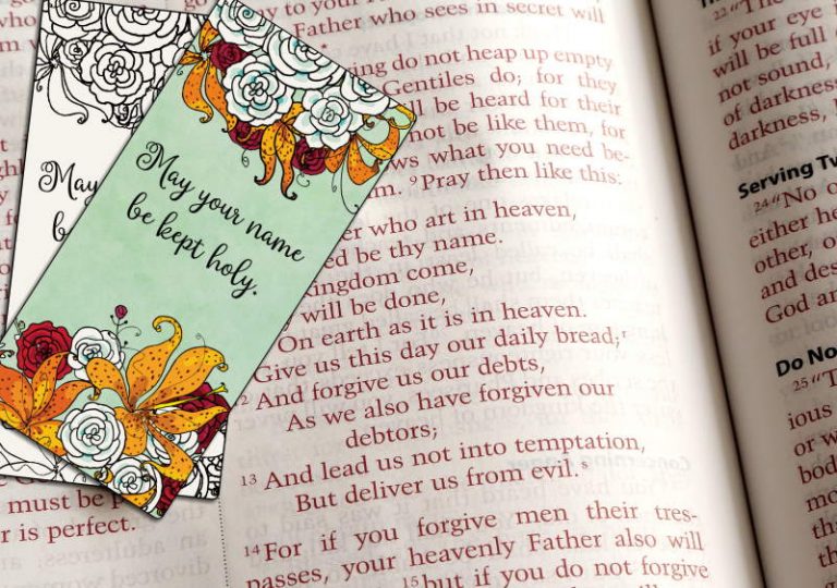 Praying the Lord's Prayer - Hallowed Be Your Name - Delightful Paths