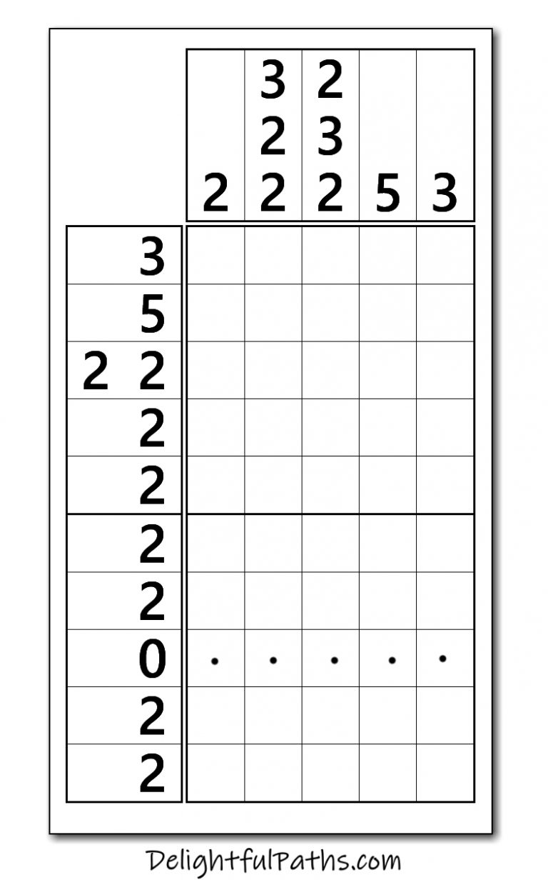 How to solve a nonogram - Delightful Paths